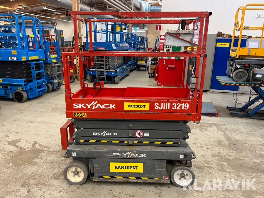 Saxlift Skyjack 3219, Järfälla, Klaravik auktioner