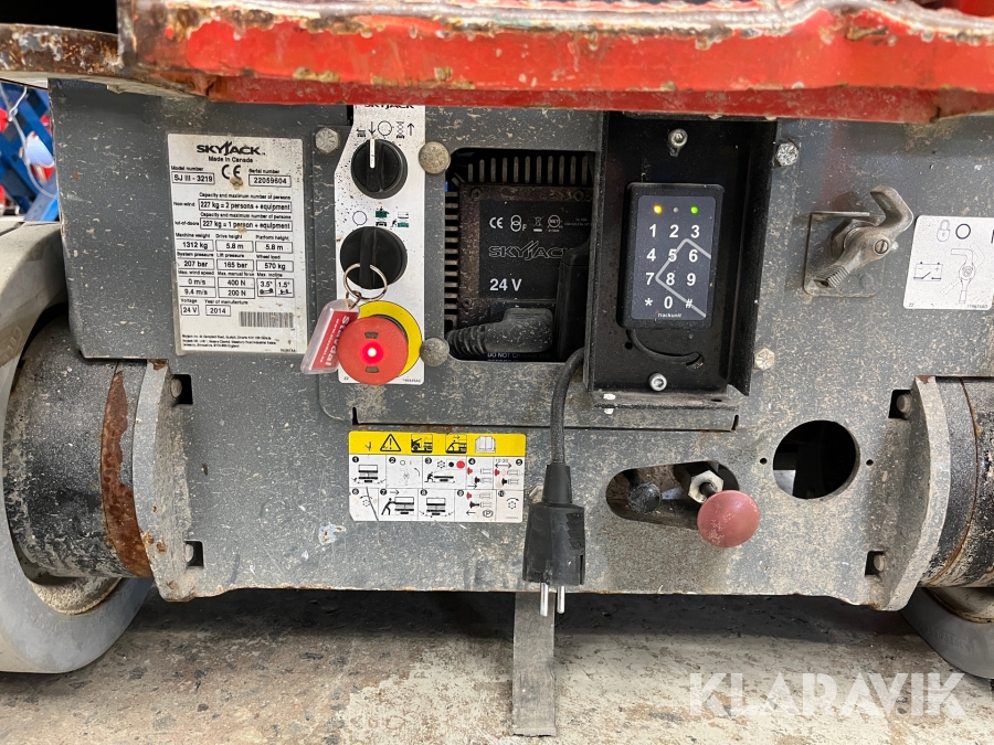 Saxlift Skyjack 3219, Järfälla, Klaravik auktioner