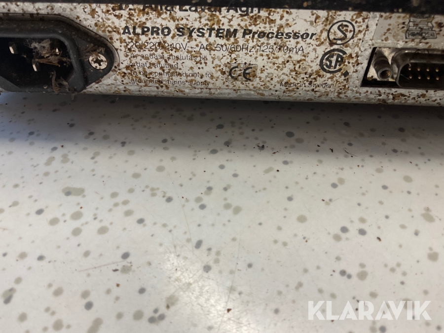 Klaravik Auktioner | Styrdator Alfa laval Alpro system