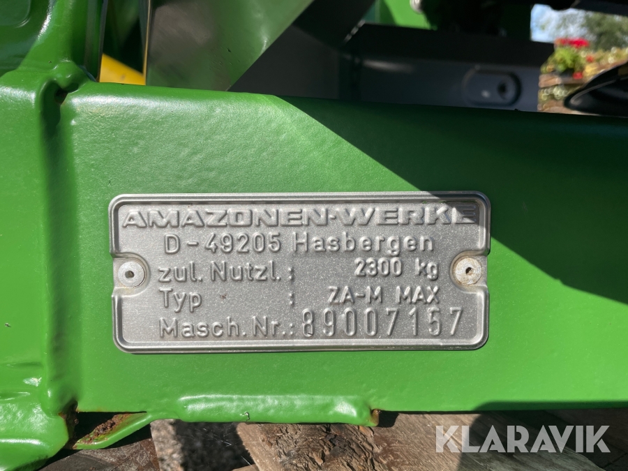 Konstgödselspridare Amazone L 3000, Vänersborg, Klaravik auk