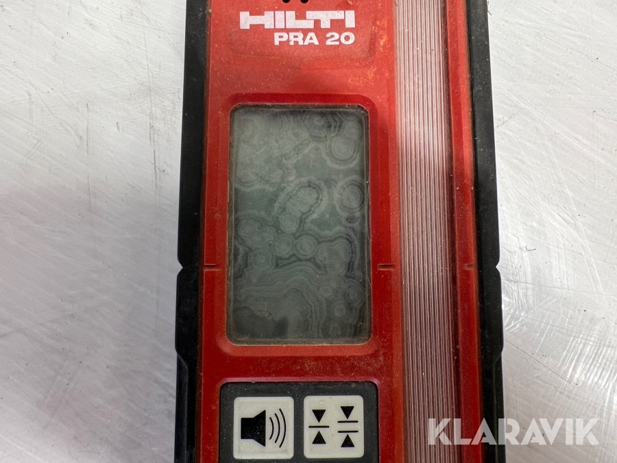 Planlaser + mottagare Hilti PR 2-HS + PRA 20, Svalöv, Klara