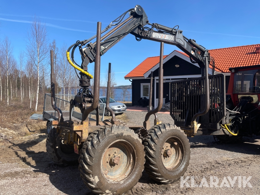 Timmerkärra 22 ton Moheda 12 4WD, Sunne, Klaravik auktioner
