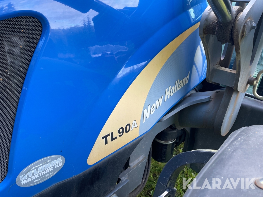 Traktor New Holland TL 90A, Ånge, Klaravik auktioner