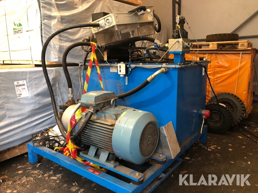 Klaravik Auktioner | Hydraulaggregat CA-Verken HV1-200-75-1000