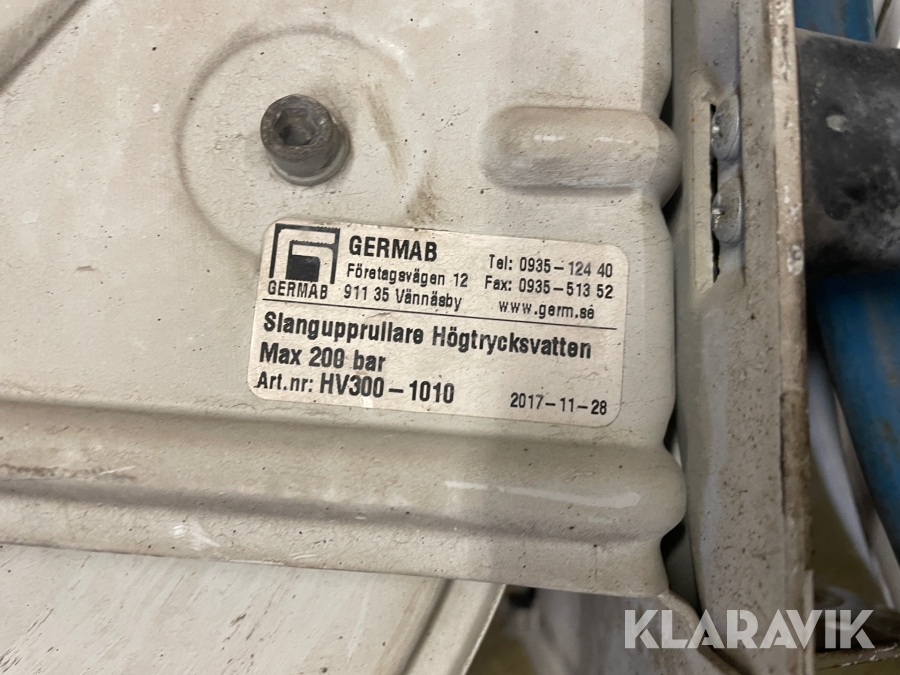 Slangvindor Faicom / Germab, Östersund, Klaravik auktioner