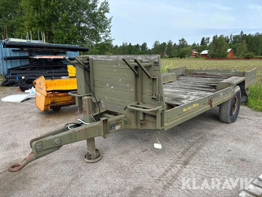 Flakvagn/Brokärra, Örebro, Klaravik auktioner