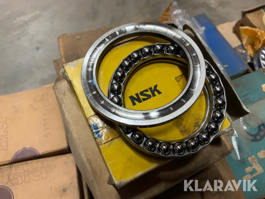 Kullager SKF, NSK, Mark, Klaravik auktioner