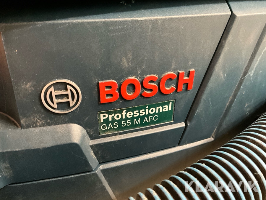 Byggdammsugare Bosch Gas 55 m afc, Nyköping, Klaravik auktio