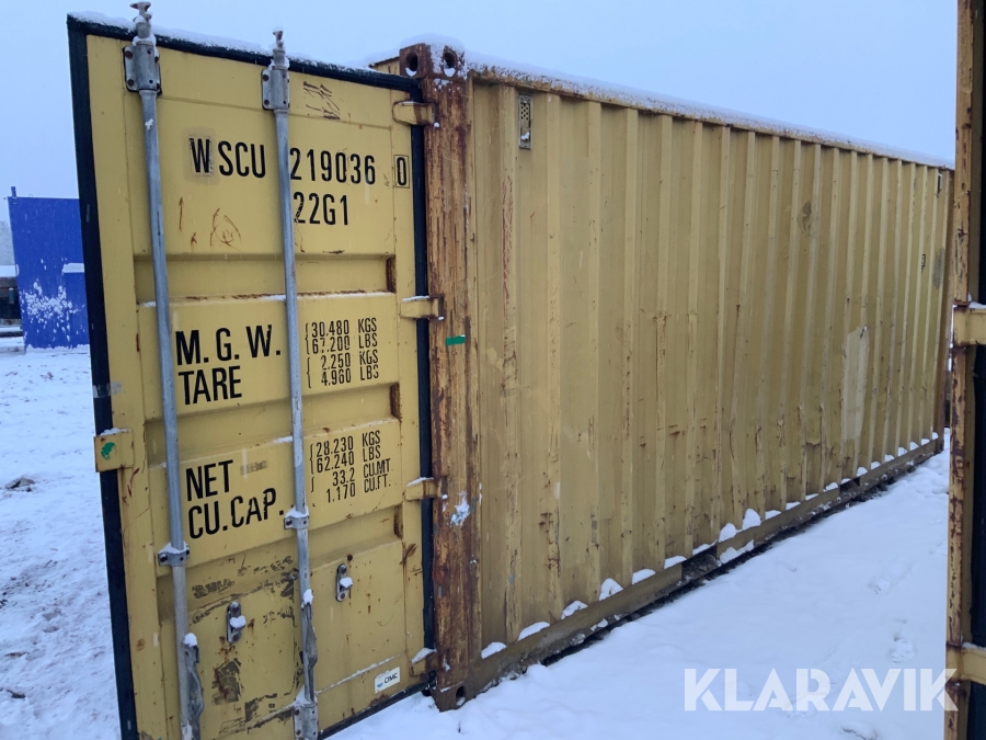 Klaravik Auktioner | Container 20fot