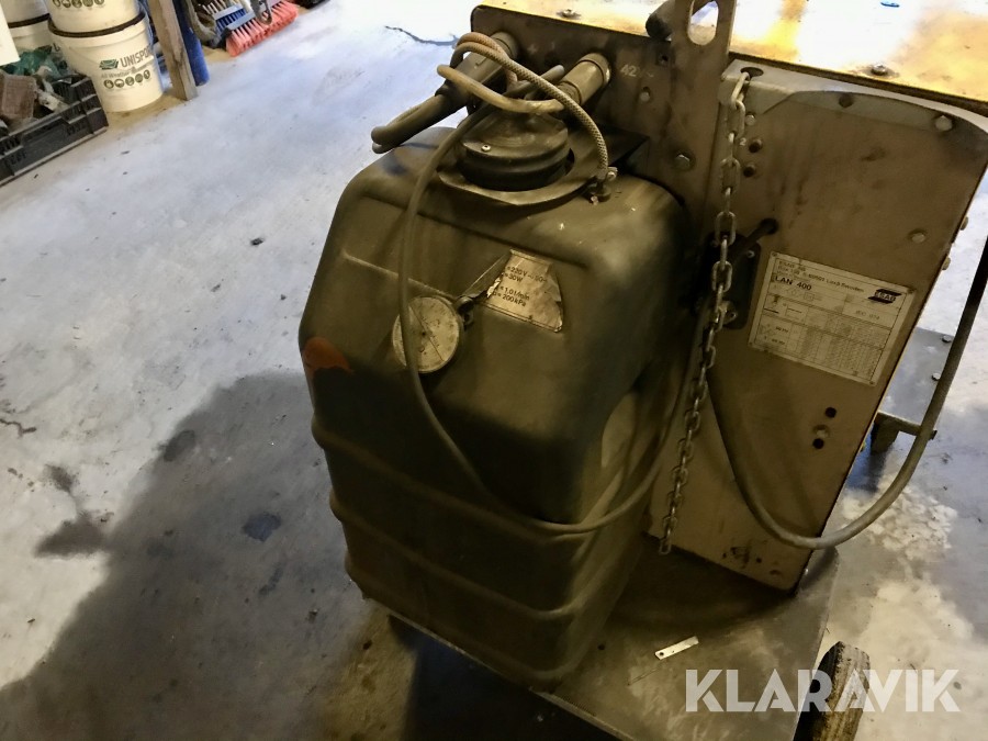 Klaravik Auktioner | Migsvets Esab Lan 400 vattenkyld