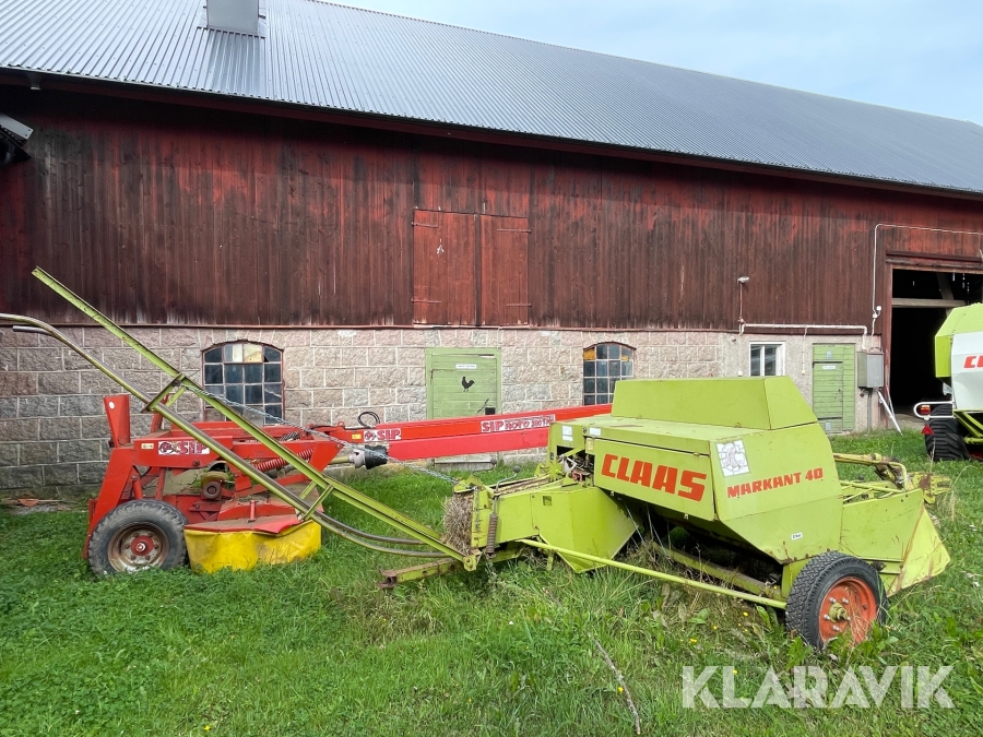 Småbalspress Claas Markant 40, Uppsala, Klaravik auktioner