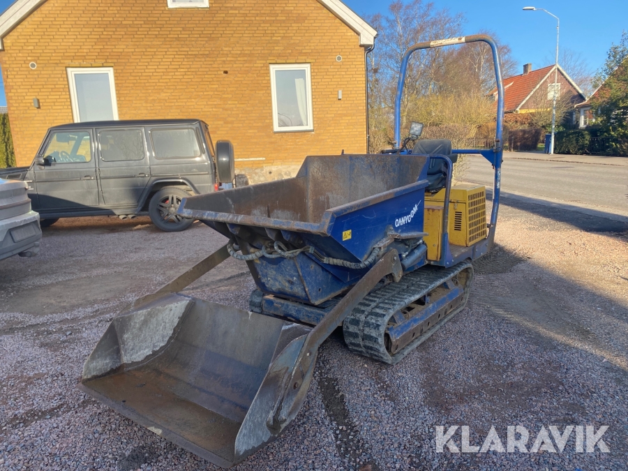 Dumper Canycom S160, Bjuv, Klaravik auktioner
