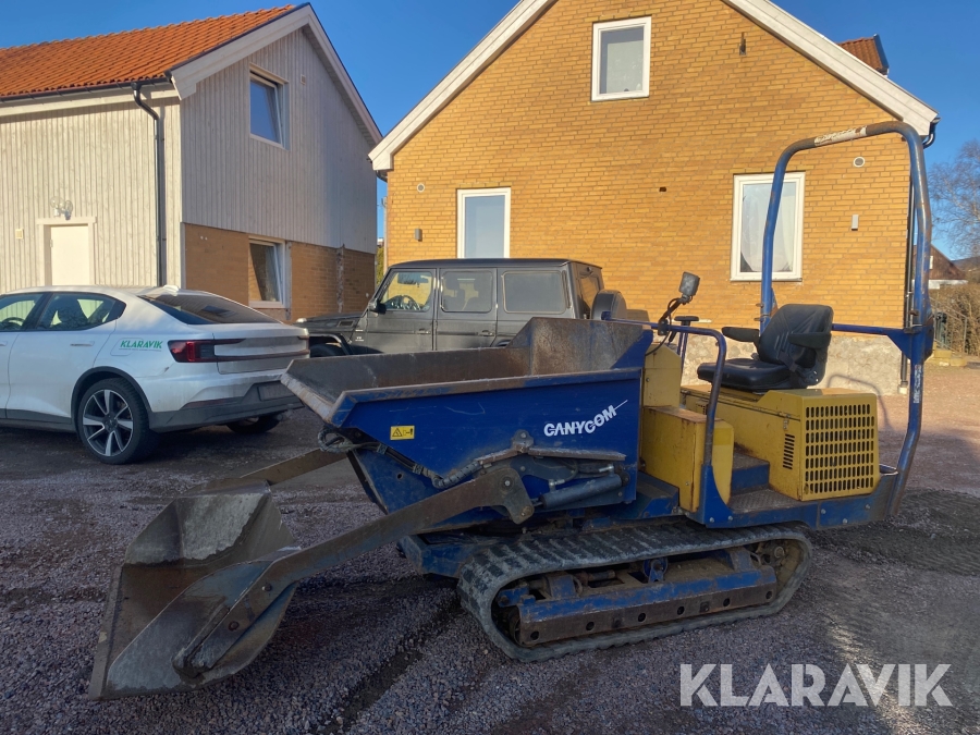 Dumper Canycom S160, Bjuv, Klaravik auktioner