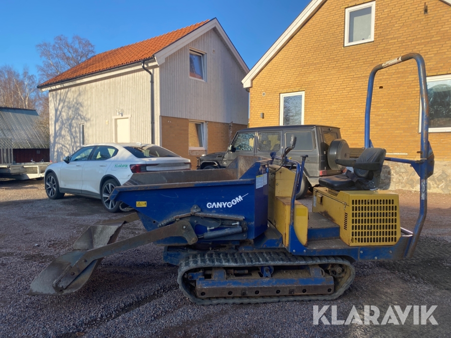 Dumper Canycom S160, Bjuv, Klaravik auktioner