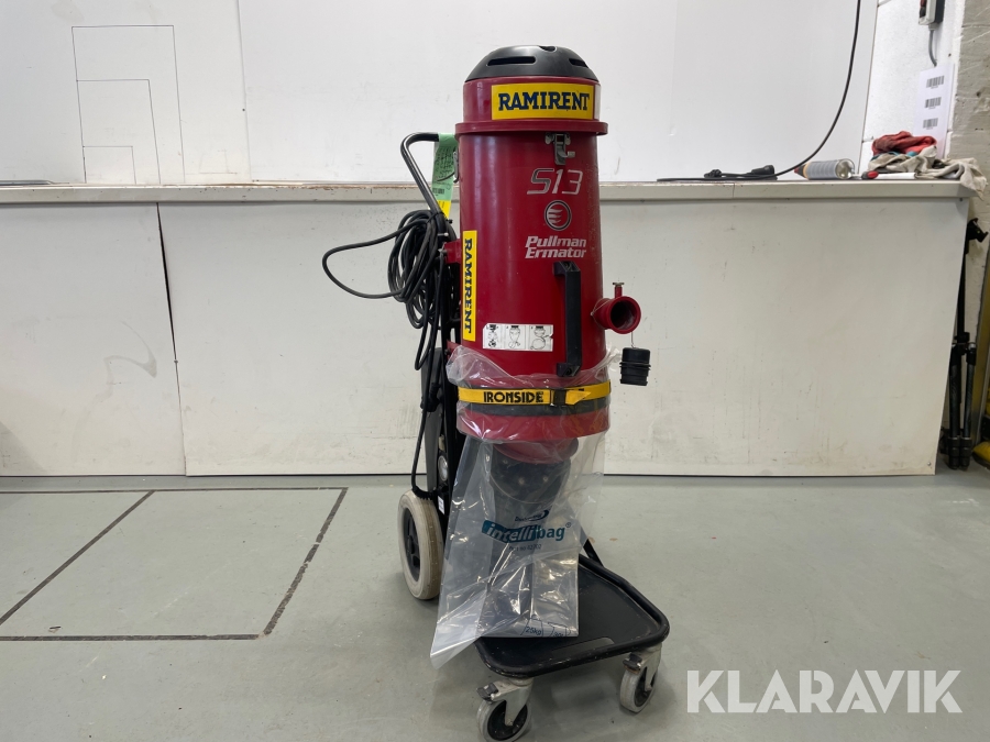 Stoftavskiljare Pullman Ermator S13, Svalöv, Klaravik auktio