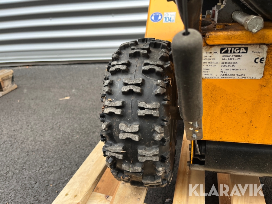 Snöslunga Stiga Snow Storm, Jönköping, Klaravik auktioner