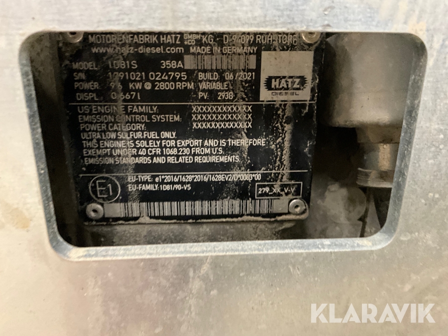 Markvibrator Wacker Neuson DPU 6555 Hech, Eskilstuna, Klarav