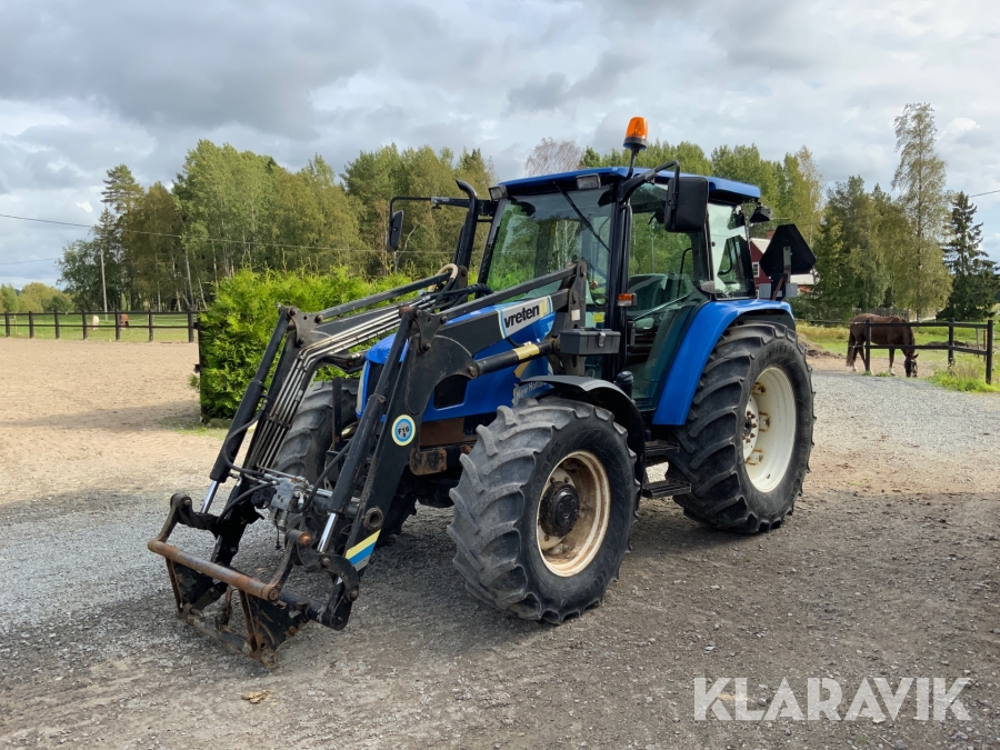 Traktor New Holland TL90A, Karlskoga, Klaravik auktioner