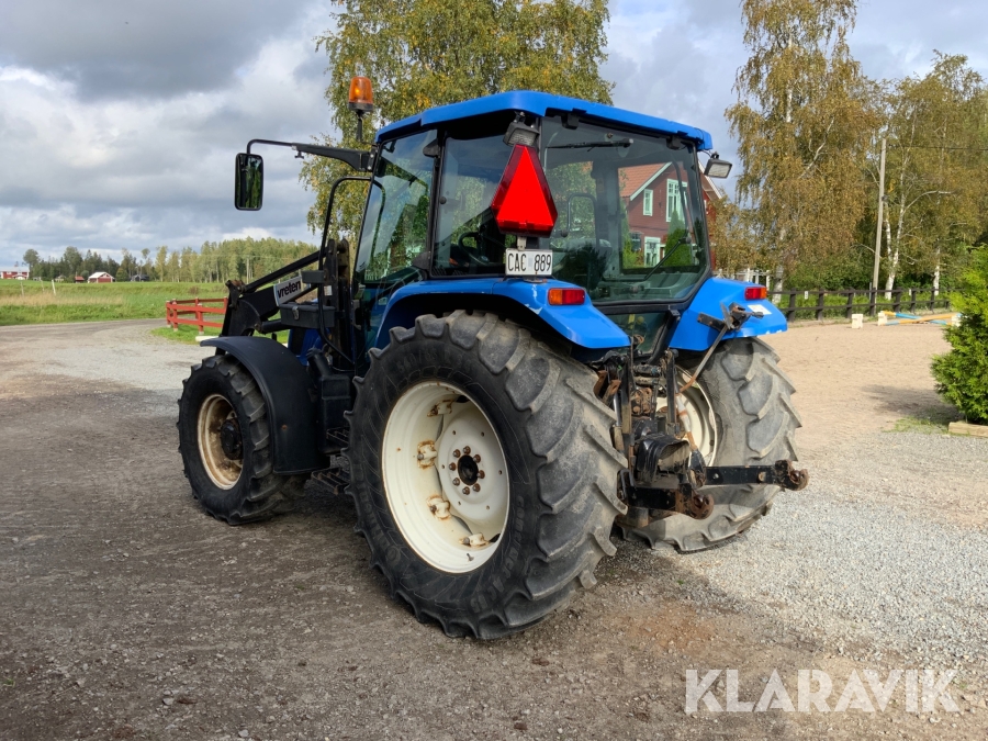 Traktor New Holland TL90A, Karlskoga, Klaravik auktioner
