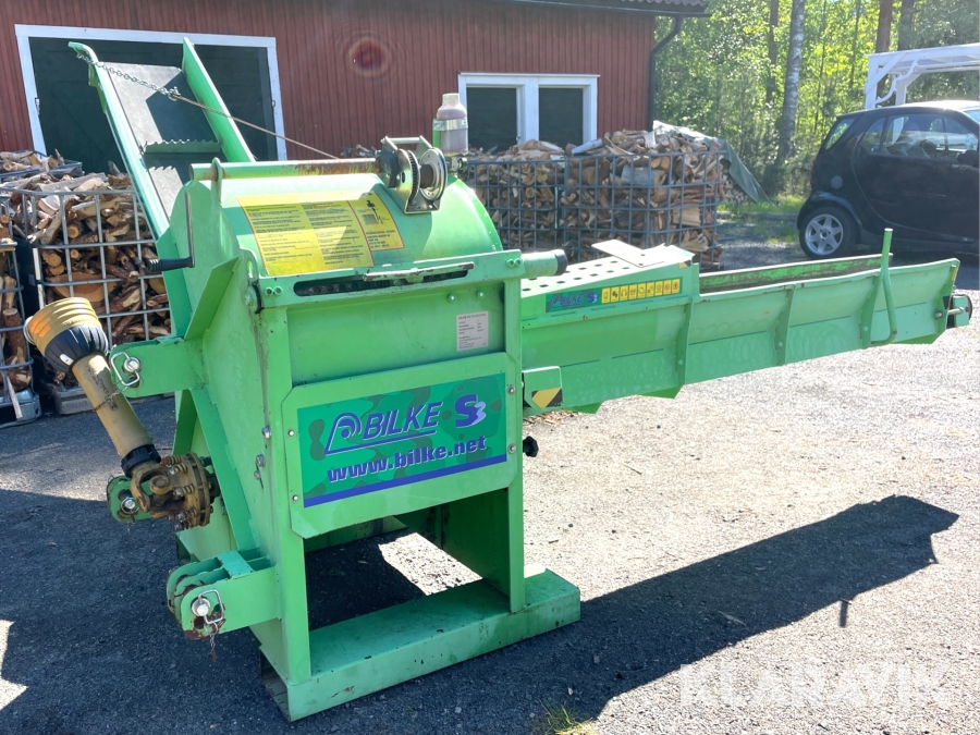 Vedmaskin Bilke S3, Torsby, Klaravik auktioner