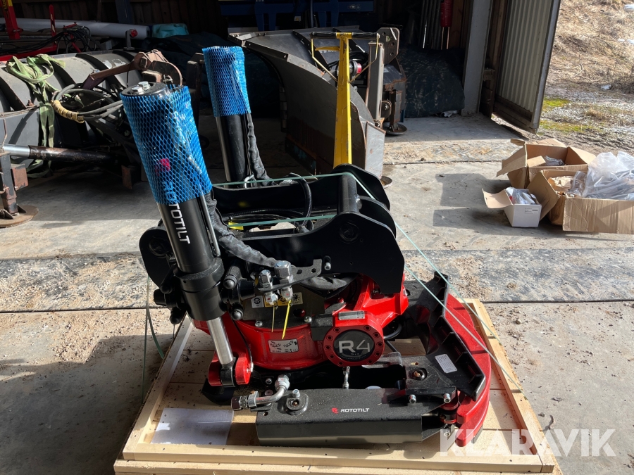 Tiltrotator Rototilt R4, Norberg, Klaravik auktioner