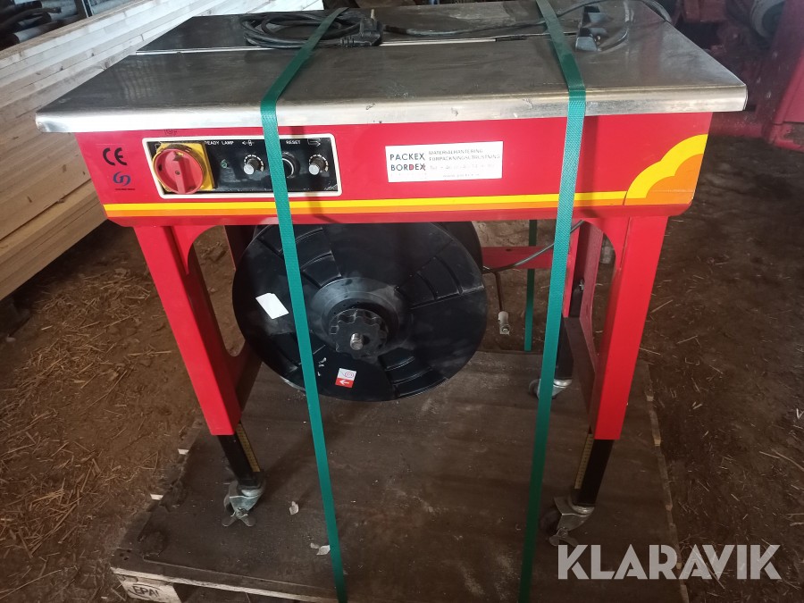 Klaravik Auktioner | Bandmaskin Packex TP 502 Genesis