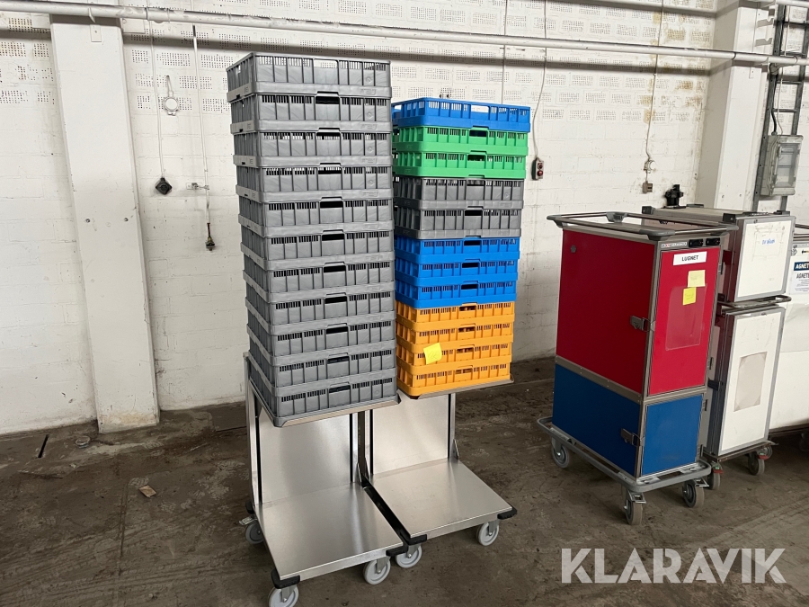 Backdispenser med backar Växsjö, Arvika, Klaravik auktioner