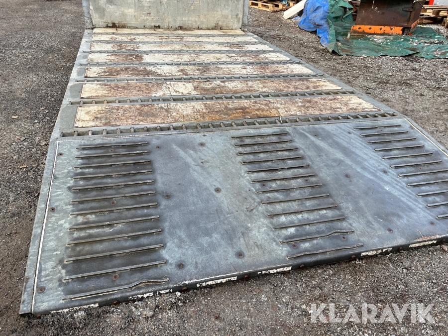 Maskinflak / lastväxlarflak, Sigtuna, Klaravik auktioner