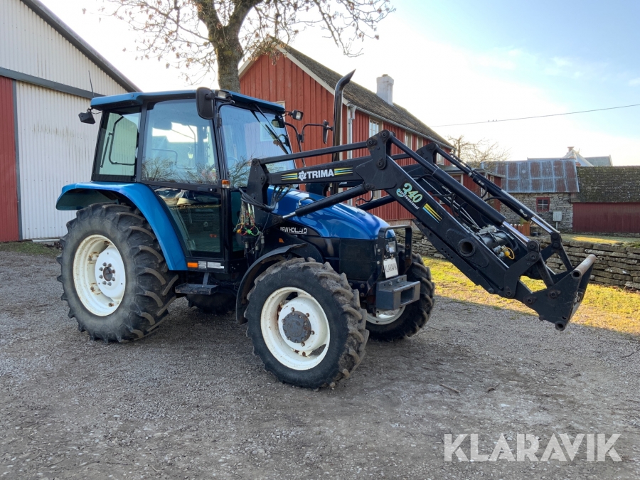 Traktor New Holland 4635, Mörbylånga, Klaravik auktioner