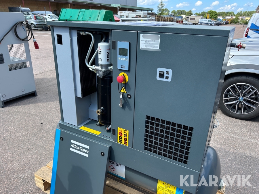 Skruvkompressor Atlas Copco G7FF, Göteborg, Klaravik auktion