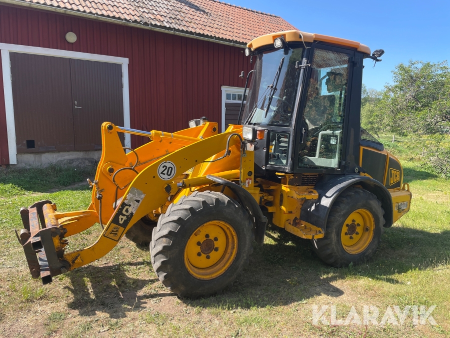 Hjullastare JCB 407, Eksjö, Klaravik auktioner