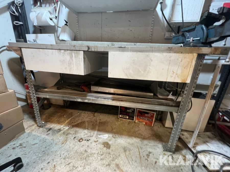 Arbetsbänk, Järfälla, Klaravik auktioner