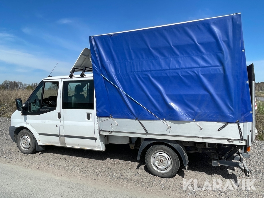Flakbil Ford Transit T300 Chassis Dubbelhytt 2.2 TDCi, Uppsa