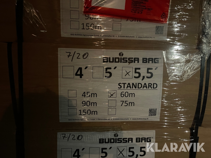 Ensilageplast Budissa Bag 44 st
