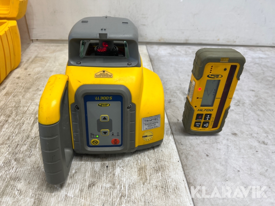 Planlaser & lasermottagare Spectra LL300S & HL700, Svalöv, K