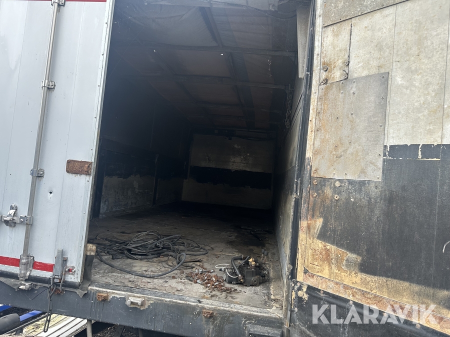Lastbils påbyggnad, Trelleborg, Klaravik auktioner