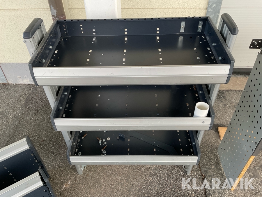 Verktygsinredning System Edström, Malmö, Klaravik auktioner