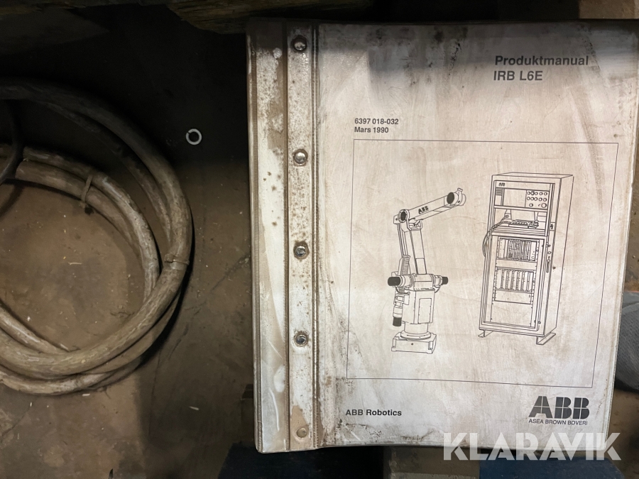 Svetsrobot komplett station ABB, ESAB S2, Finspång, Klaravik