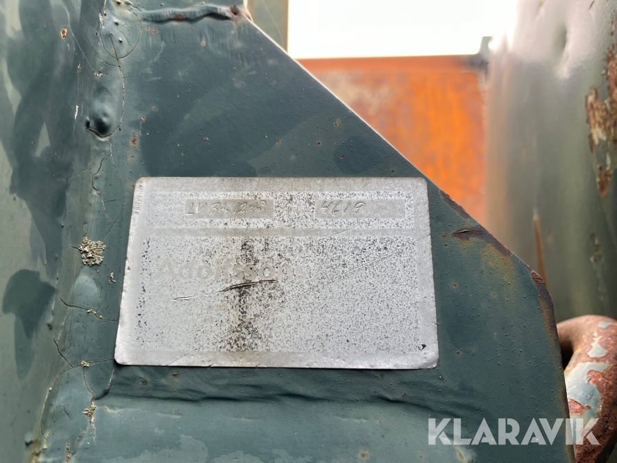 Lastväxlarcontainer, Lund, Klaravik auktioner