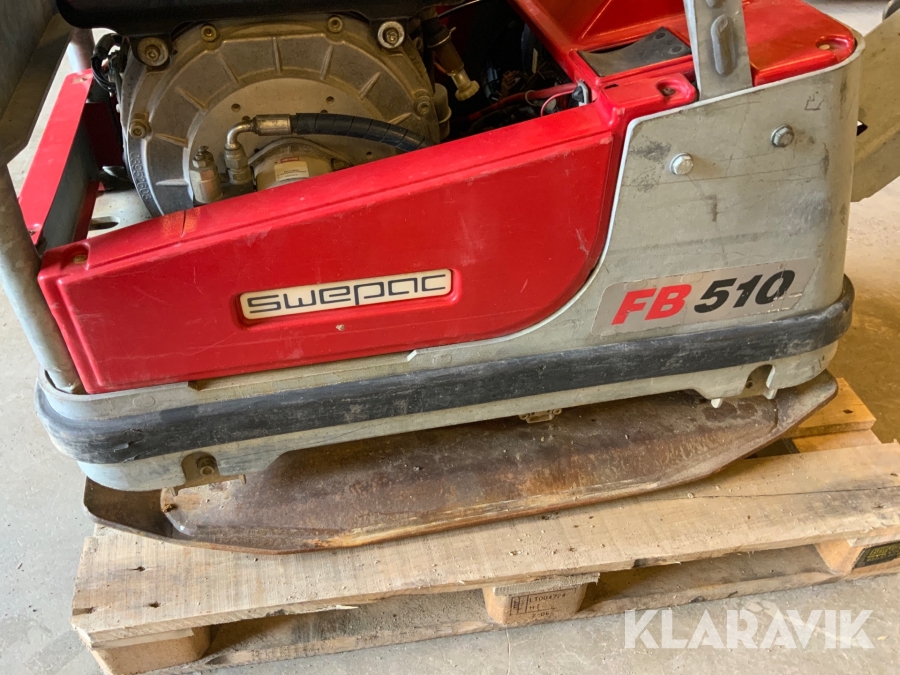 Markvibrator Swepac Fb 510, Flen, Klaravik auktioner