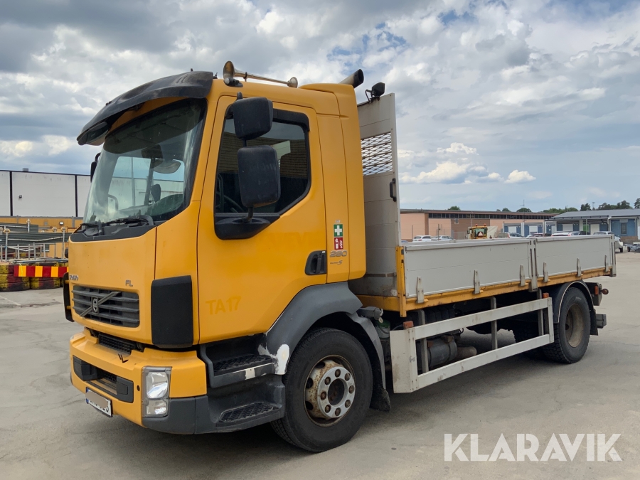 Lastbil Volvo FL280 euro 5, Växjö, Klaravik auktioner