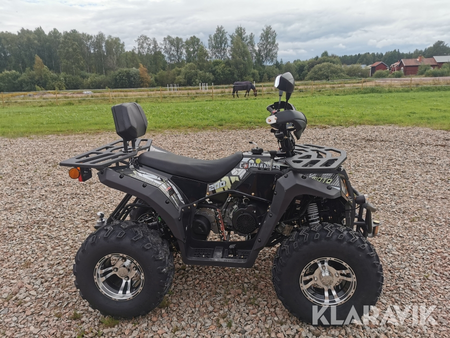 Fyrhjuling Apollo Commander 200, Mora, Klaravik auktioner