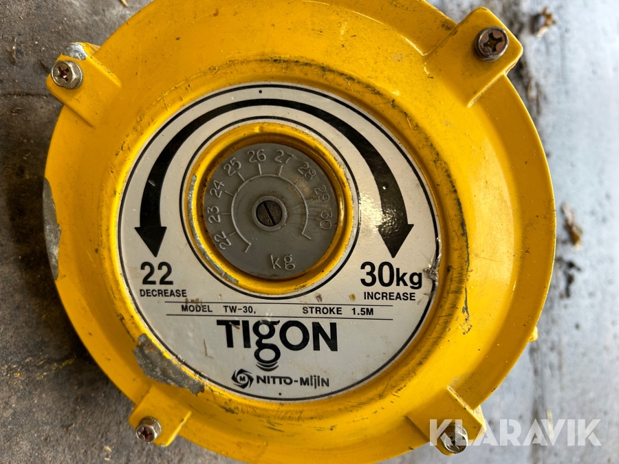 Balansblock Tigon TW-30, Falkenberg, Klaravik auktioner