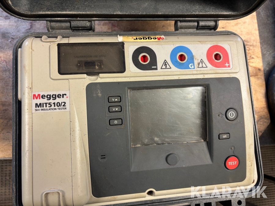 Insulationstestare Megger MIT510/2, Kristianstad, Klaravik a