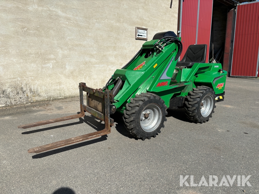 Redskapsbärare Avant 520, Karlshamn, Klaravik auktioner