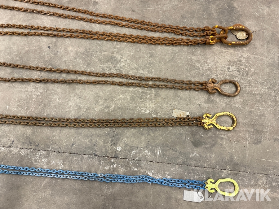 Lyftkätting med krok, blandade sorter, Mölndal, Klaravik auk