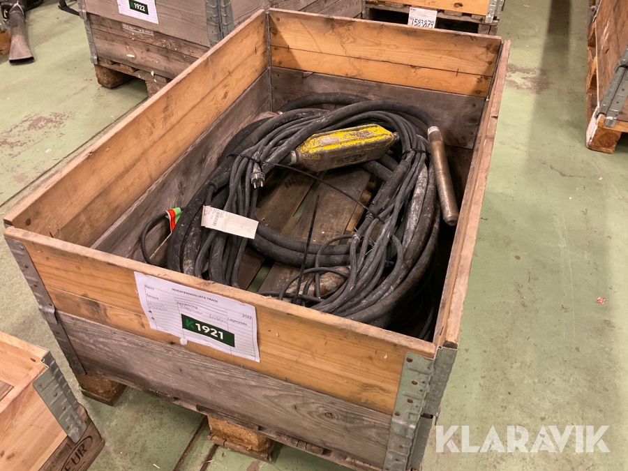 Väggstavar Swepac / Wracker Neuson PVEL 50-5,0 / IRFU 45-10,