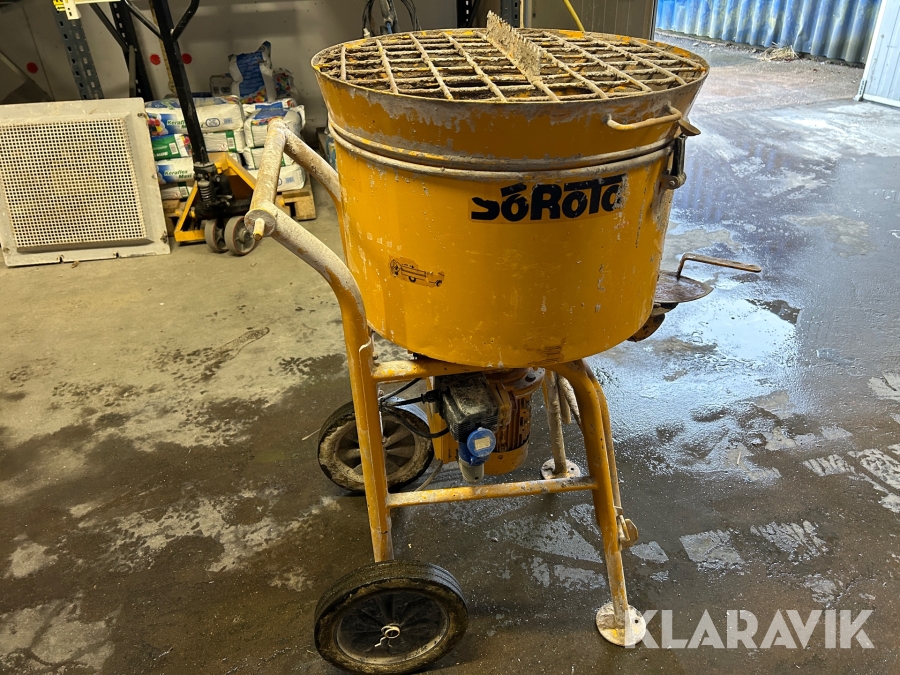 Betongblandare / Tvångsblandare Soroto 80 L-30, Uddevalla, K