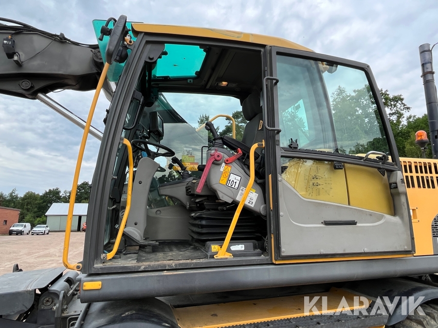 Grävmaskin Volvo EW 160C, Perstorp, Klaravik auktioner