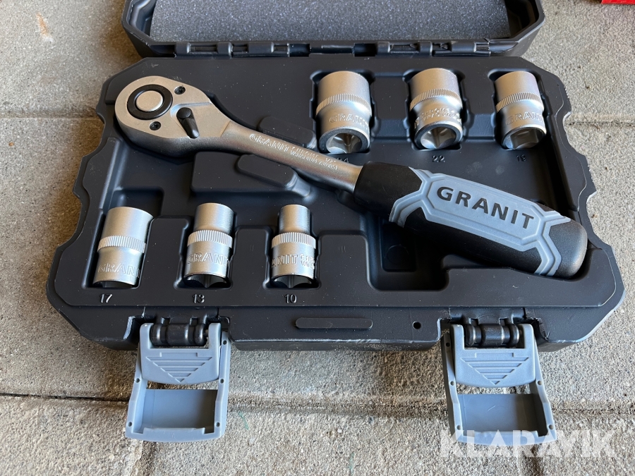 Hylsnyckelsatser Kamasa Mitsutomo Granit, Kristianstad, Klar